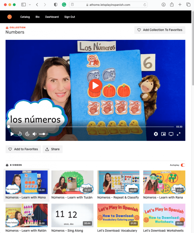 Let's Play in Spanish! Online Spanish Classes for Kids
